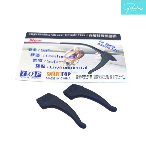 Silicone temple tips Cangkuk Telinga Cermin Mata Soft Silicone Anti ...