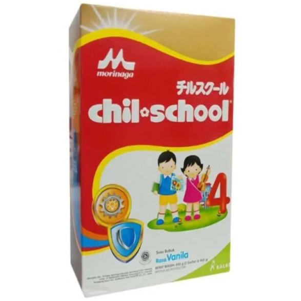 Morinaga Chil School 4 Vanilla 800gr / Vanilla Flavor / Aga | Shopee ...