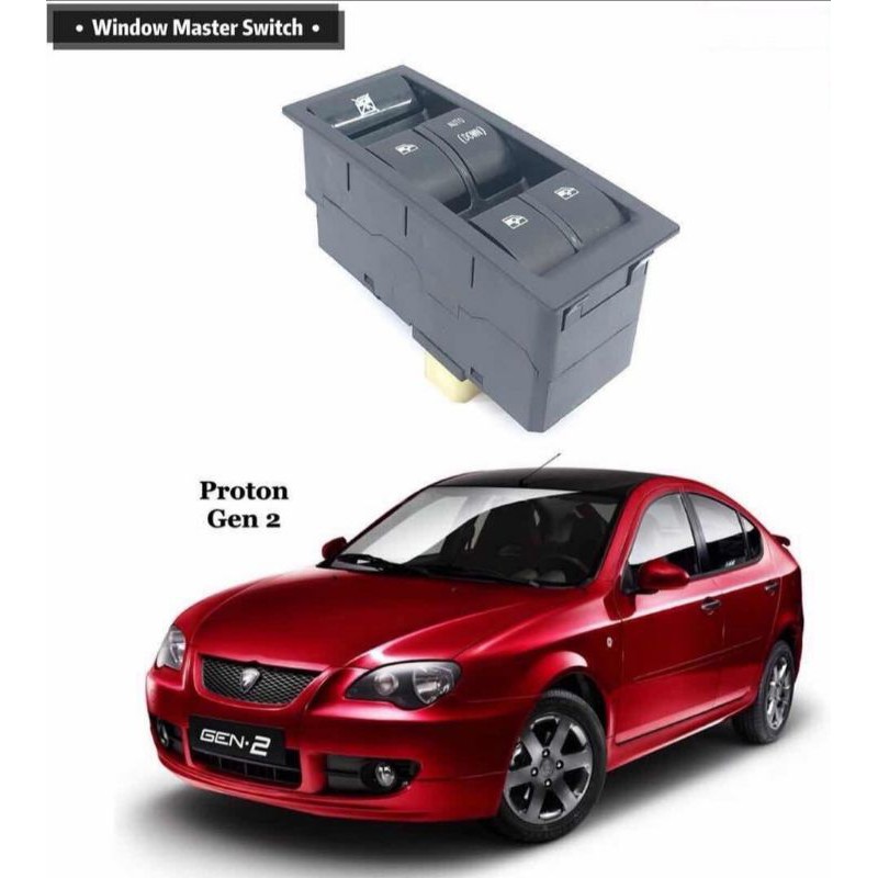 gen2 main power window master switch (11pin) | Shopee Malaysia