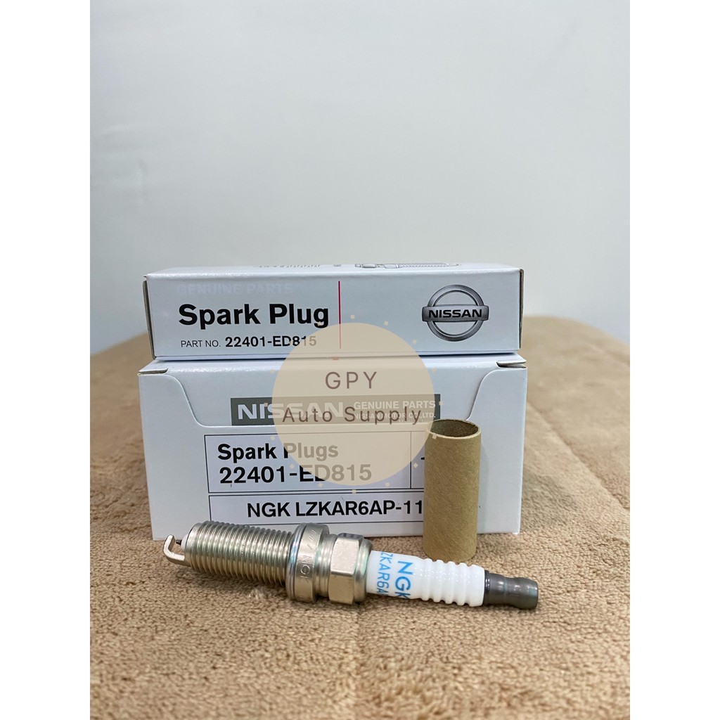 NISSAN SYLPHY 2008-2013 2.0 (22401-ED815) ORIGINAL SPARK PLUG (4 X PCS ...