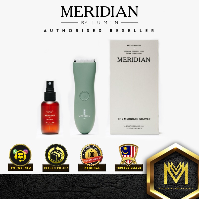 Meridian Trimmer Complete Package: Waterproof Electric Below-The-Belt ...