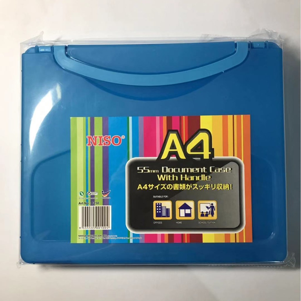 Niso A4 Kotak Dokumen/A4 Size Document Case With Handle 55MM(8150 ...