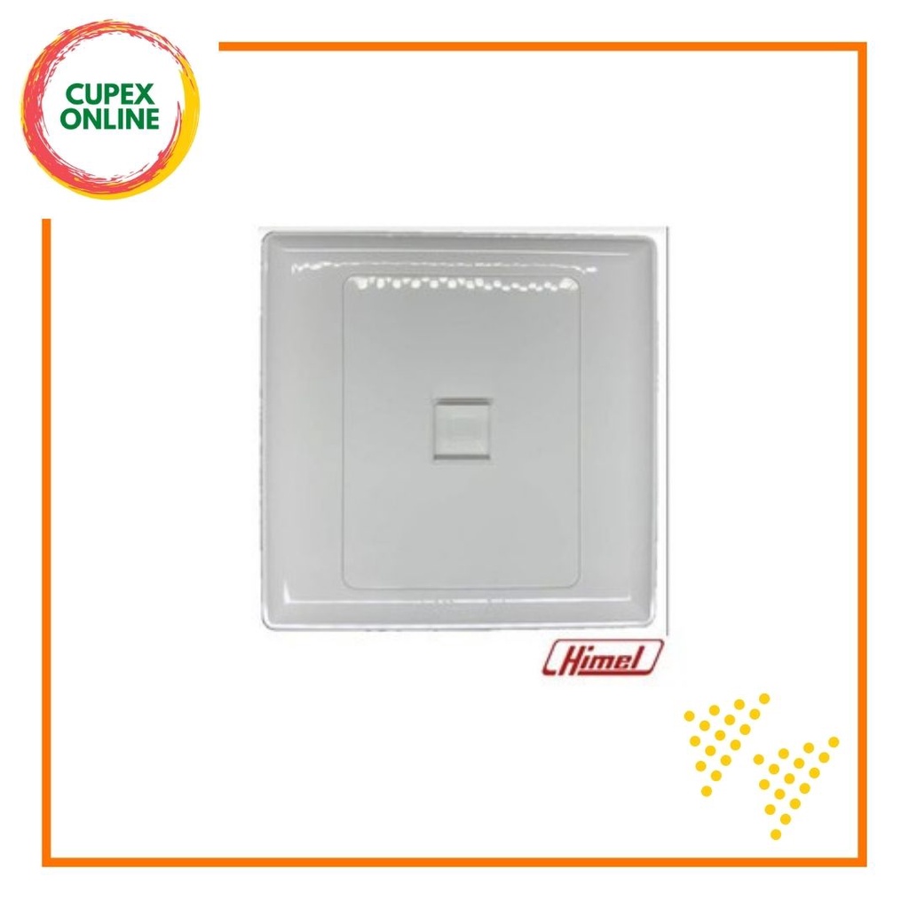 HIMEL Advance Series 1 Gang Data Socket [HWDA1DS] (cupex) | Shopee Malaysia