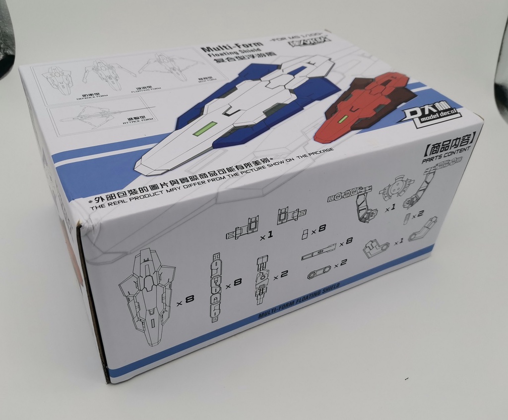 DaLin Model - Version F - Multi-Form Floating Shield - 8 GN Shield in 1 ...