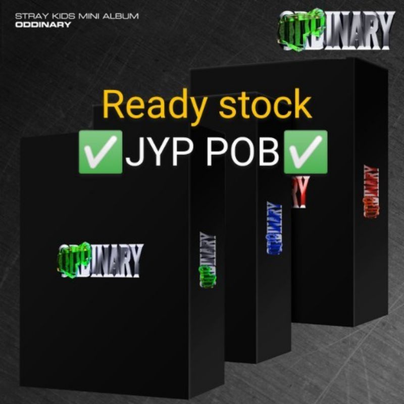 Stray Kids ODDINARY Lmitied/Standard FRANKENSTEIN SCANNING MASK OFF ...