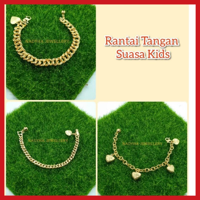 SUASA RANTAI TANGAN BUDAK | GELANG | READY STOCK | Shopee Malaysia