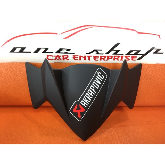 Honda RS150 V1 Windshield Visor Smoke/Black/Batman/Matt Black Honda ...