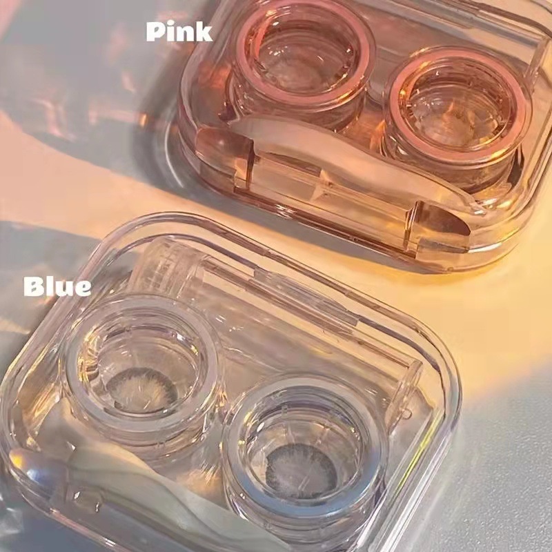 Transparent Lenses Cover Contact Lens Case Box /Cute Travel Contact ...