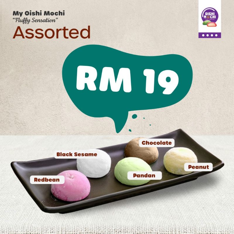 🇲🇾MOCHI MIX FLAVA🇲🇾 *Ready To Eat* MOCHI HALAL MALAYSIA | Shopee Malaysia