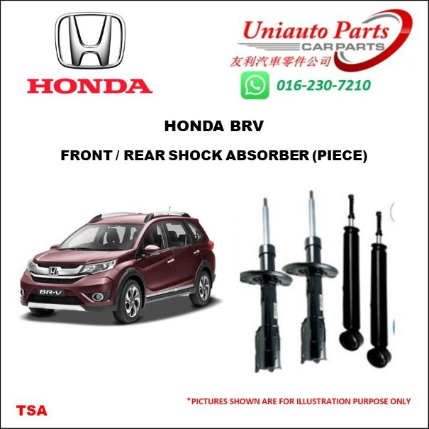HONDA BRV TSA FRONT / REAR SHOCK ABSORBER (PIECE) | Shopee Malaysia