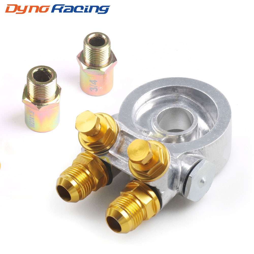 Oil Filter Cooler Sandwich Thread Plate Adapter for Honda Aluminum Oil ...