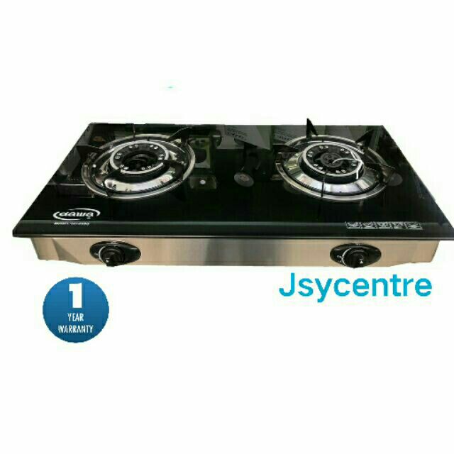 Dawa 2 Burner Glass Stove GC-609G | Shopee Malaysia