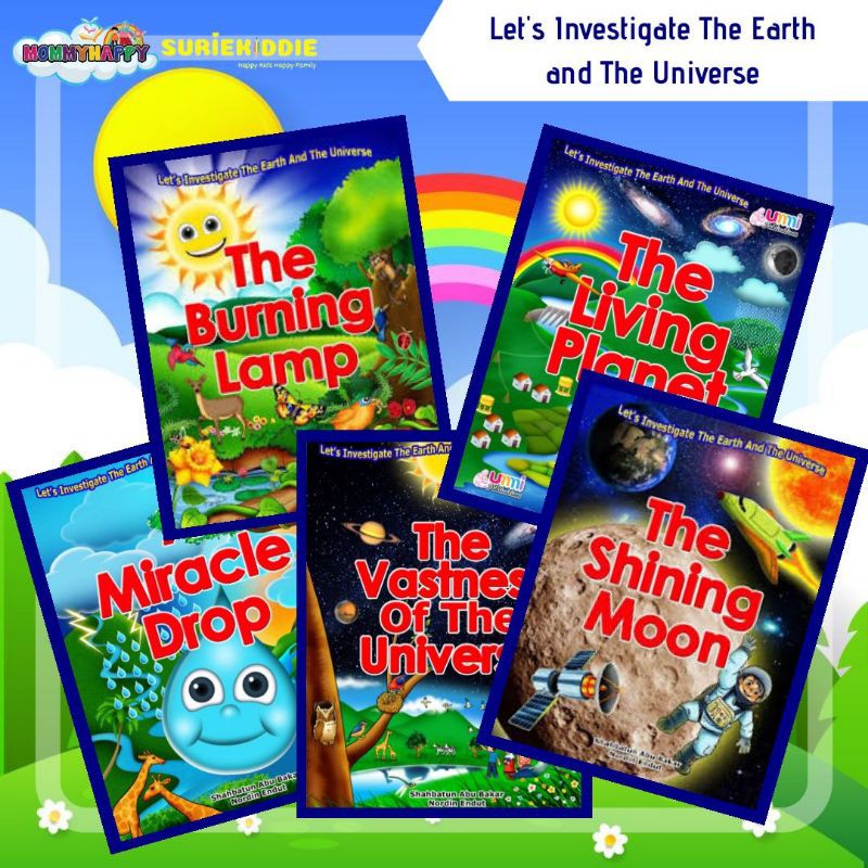English Islamic Story Book Kids (Lets Investigate the earth and the ...