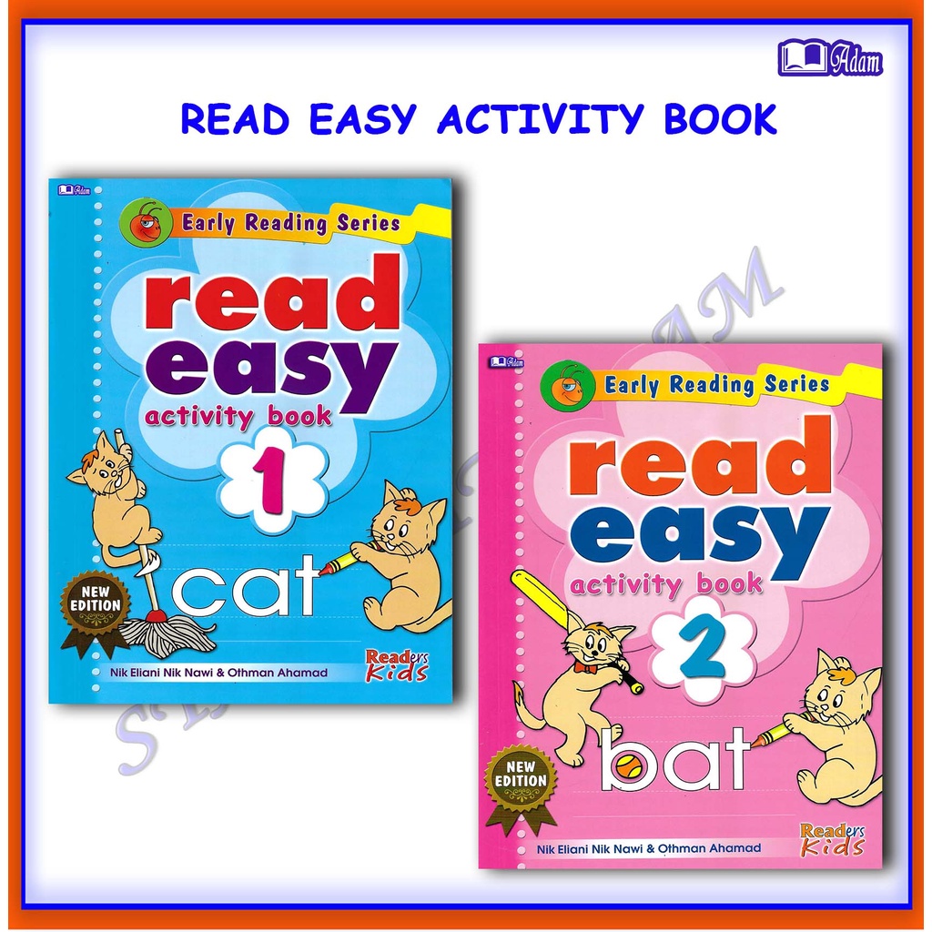 [ADM] READ EASY ACTIVITY BOOK EARLY READING SERIES | Shopee Malaysia