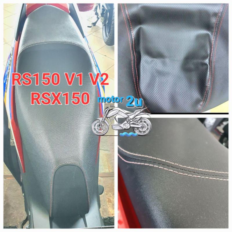 RS150 R RS150R V1 V2 RSX150 Seat Cover Original Design GRO + Dot Red ...