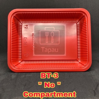 TAPAU BX 5/4/3/2/1 Compartment Lunch Box & Lid [50pcs±] Disposable Food ...