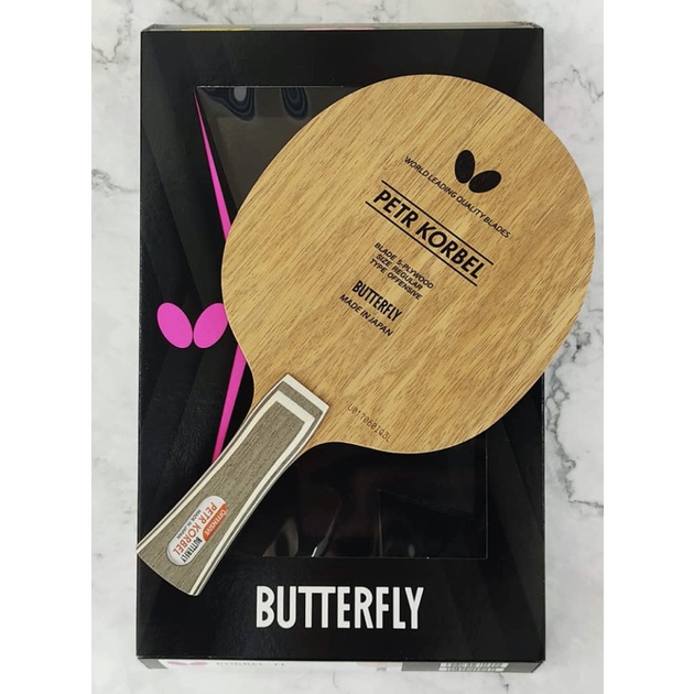 Butterfly PETR KORBEL FL Table Tennis Bat | Shopee Malaysia