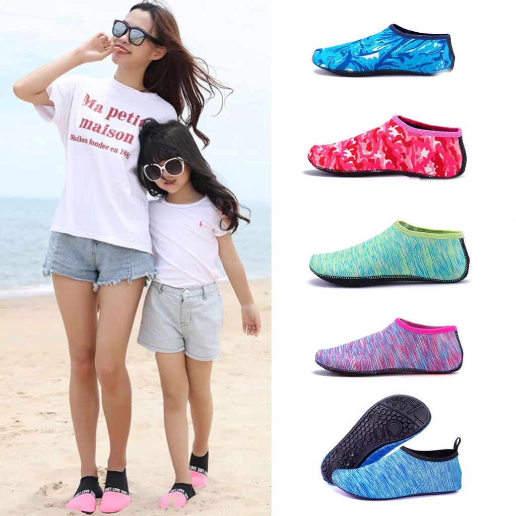SW_ Anti slippery Foldable Shoes Snorkeling Beach Yoga Gym anti skid ...