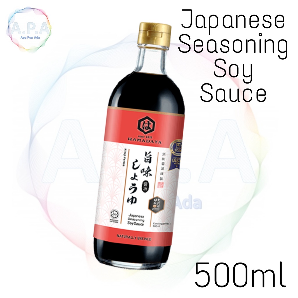 HAMADAYA Japanese Seasoning Soy Sauce 500ml | Shopee Malaysia