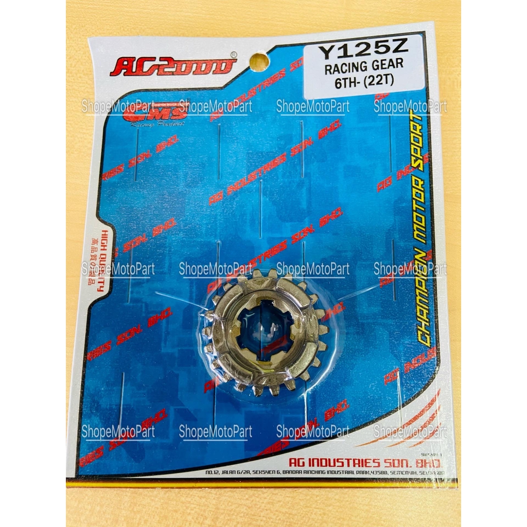OFFER CMS / VIPER RACING GEAR BOX GEARBOX Y125Z 125Z Y125ZR 125ZR 22T ...