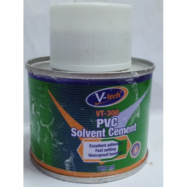 GAM PVC PAIP ( JENAMA:V-TECH)(ISI KANDUNGAN:100ml)(KEGUNAAN: GAM UNTUK ...