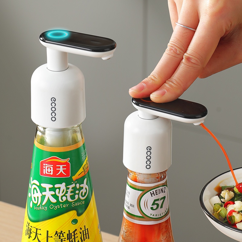 ECOCO Oyster Sauce Extruder Bottle Nozzle Press Oil Sprayer Household ...