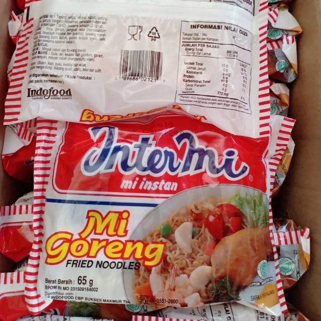 Intermie Fried Instant Noodles 65gr (5 pack) | Shopee Malaysia