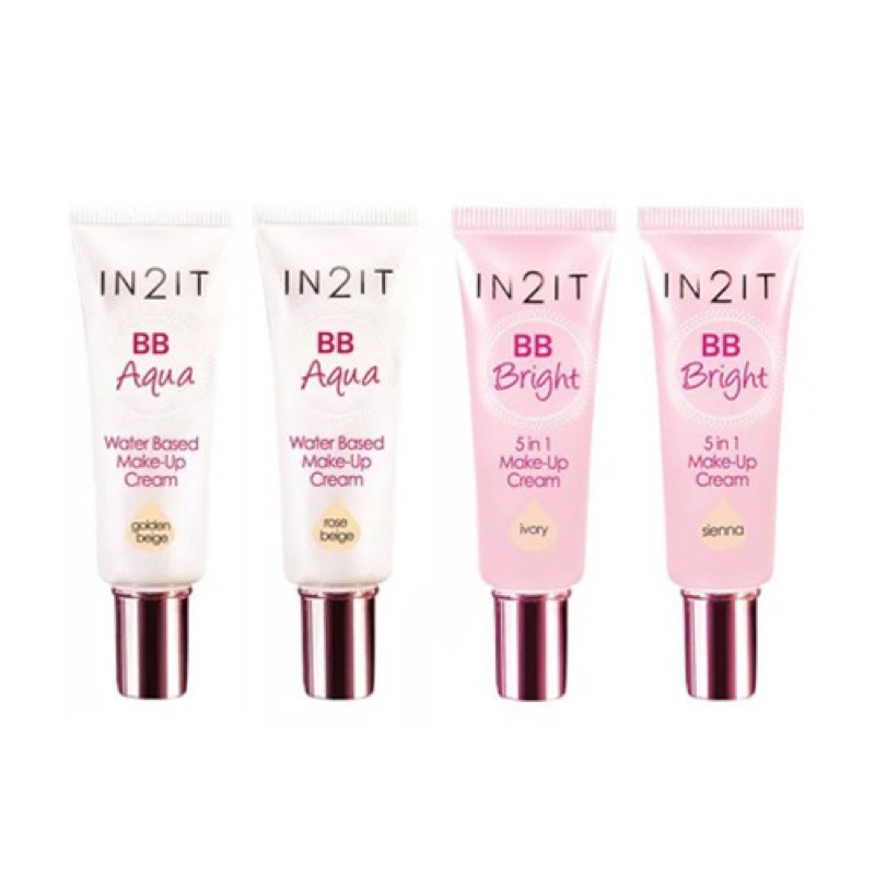 IN2IT BB Aqua/BB Bright Makeup Cream 20ml | Shopee Malaysia