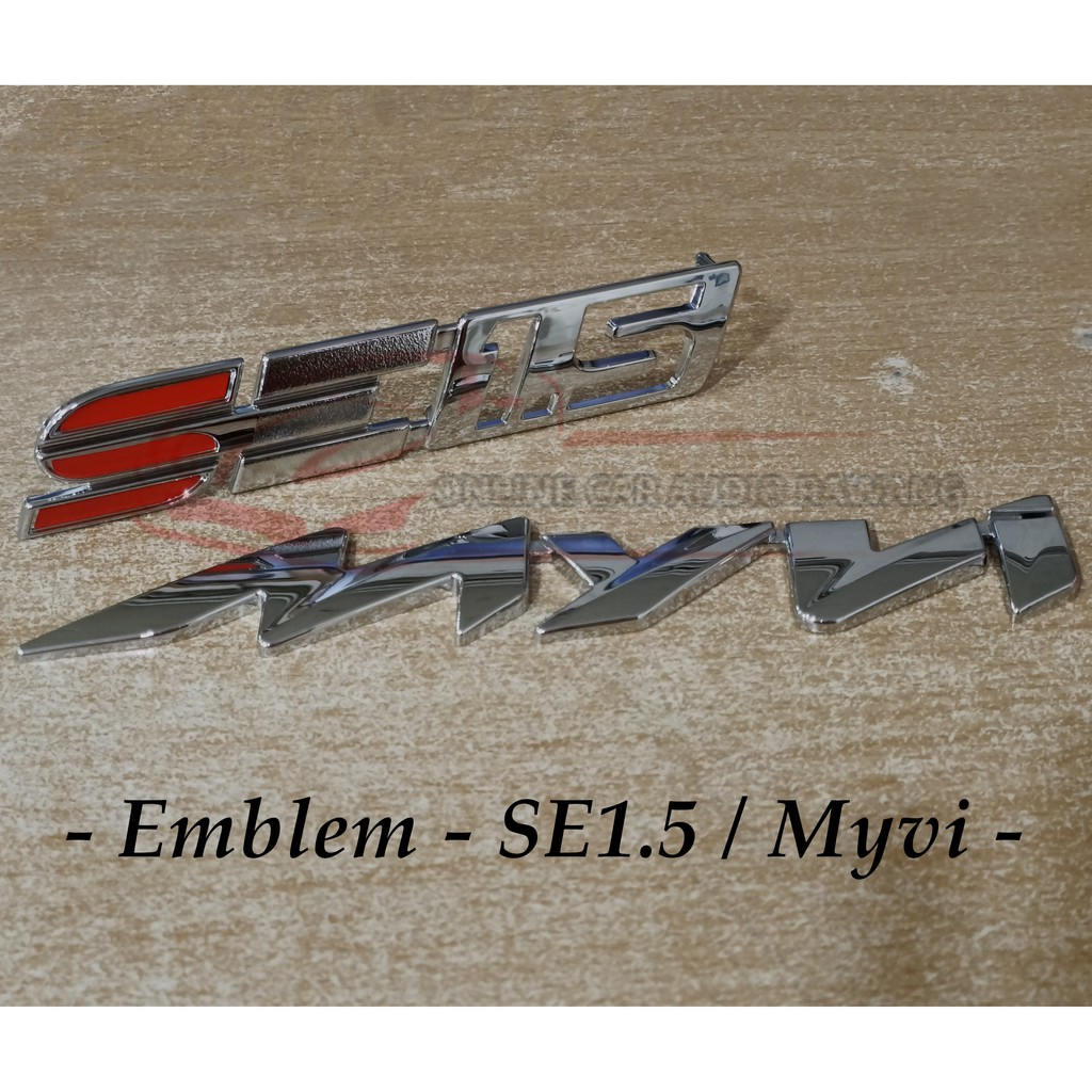 Car Auto Racing Emblem / Car Emblem / Car Logo - SE1.5 / MYVI without ...