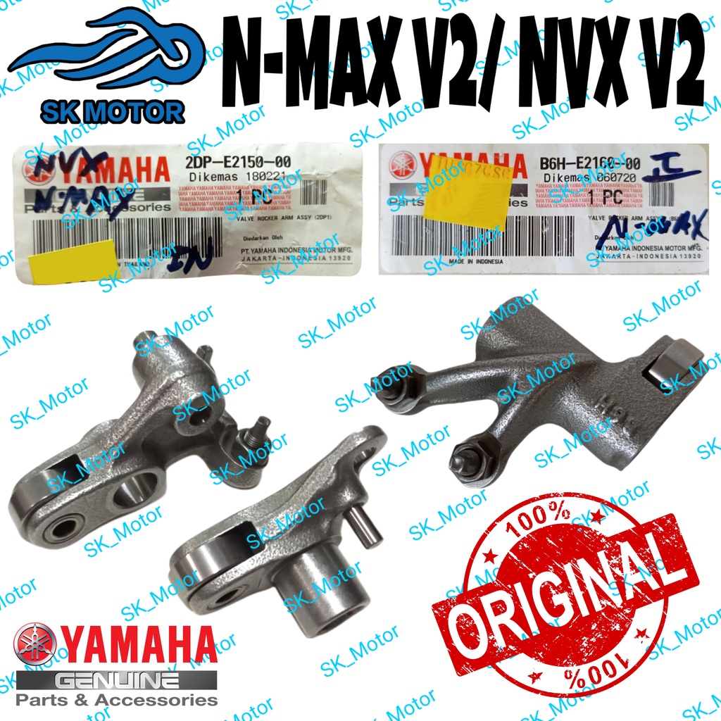 Yamaha NVX 155 V2 / N MAX V2 New Original Valve Rocker Arm Assy 2DP ...