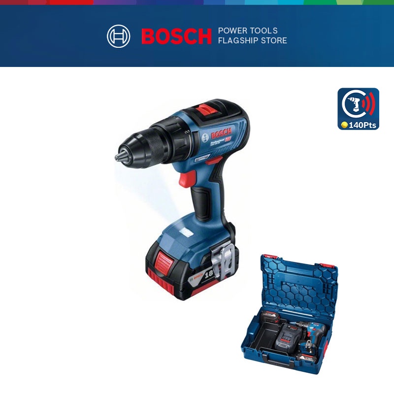 BOSCH GSR 18V 50 (5.0Ah) Professional Brushless Cordless Drill Driver - 06019H50L1 | Shopee Malaysia