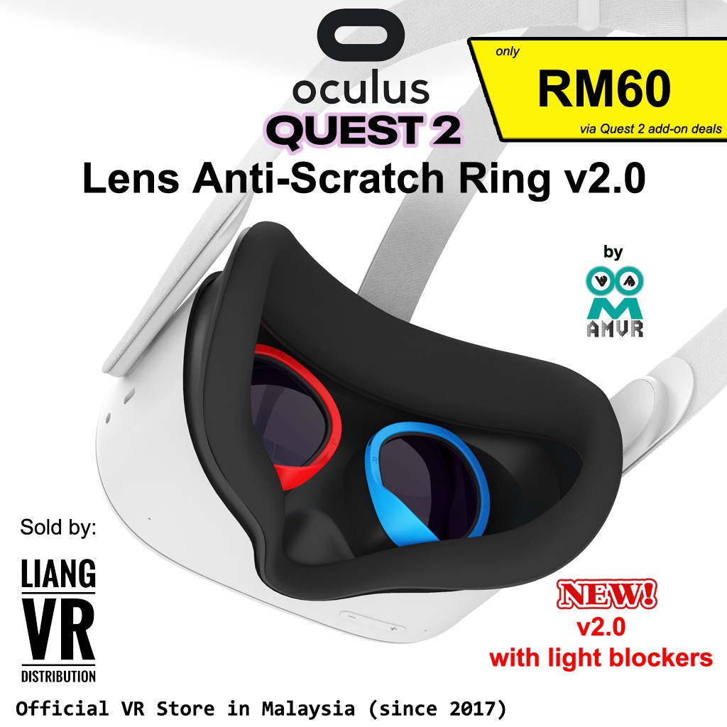 VR Lens Anti-Scratch Ring 2.0 (Protect Glasses from Scratching VR Lens ...