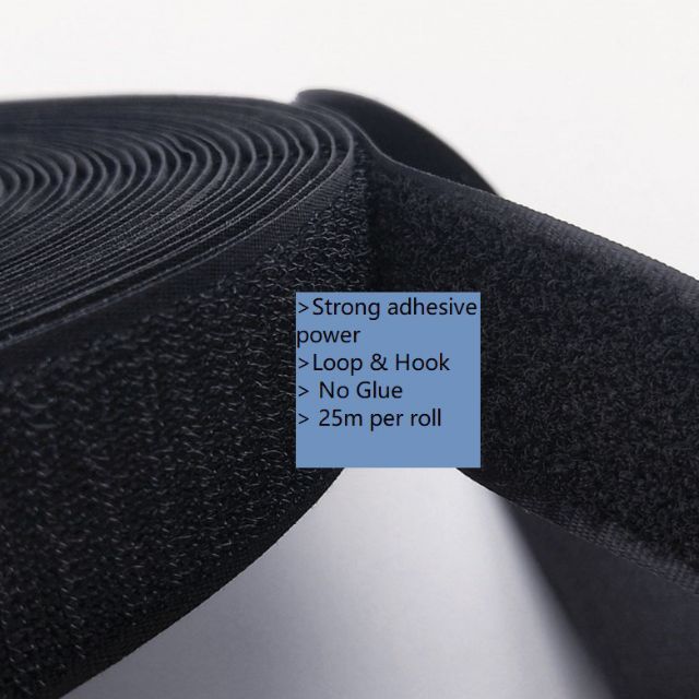 2cm Velcro Tape/ Magic Tape no glue type 缝纫式魔术贴 | Shopee Malaysia