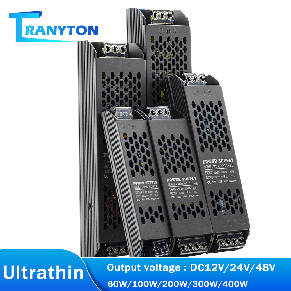 High Quality DC12V 24V 48V Power Supply LED Driver AC110-240V 100W 200W 300W 400W Lighting ...