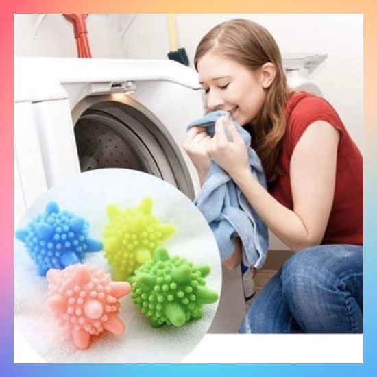 MESIN Rubber BALL Washing Machine MAGIC LAUNDRY BALL Cleaning Aid For ...