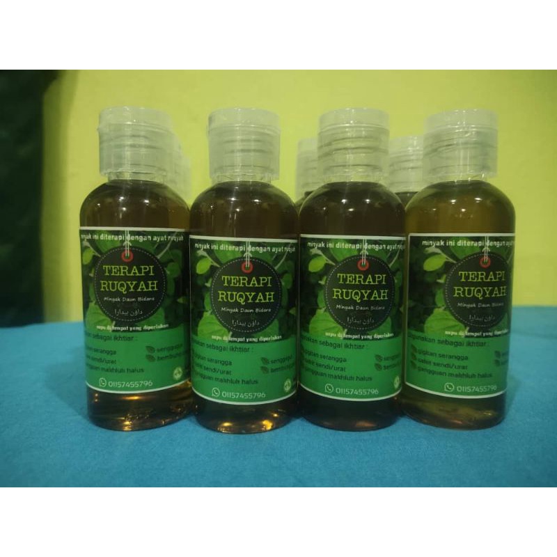 TERAPI RUQYAH MINYAK DAUN BIDARA ASLI (60ML) | Shopee Malaysia