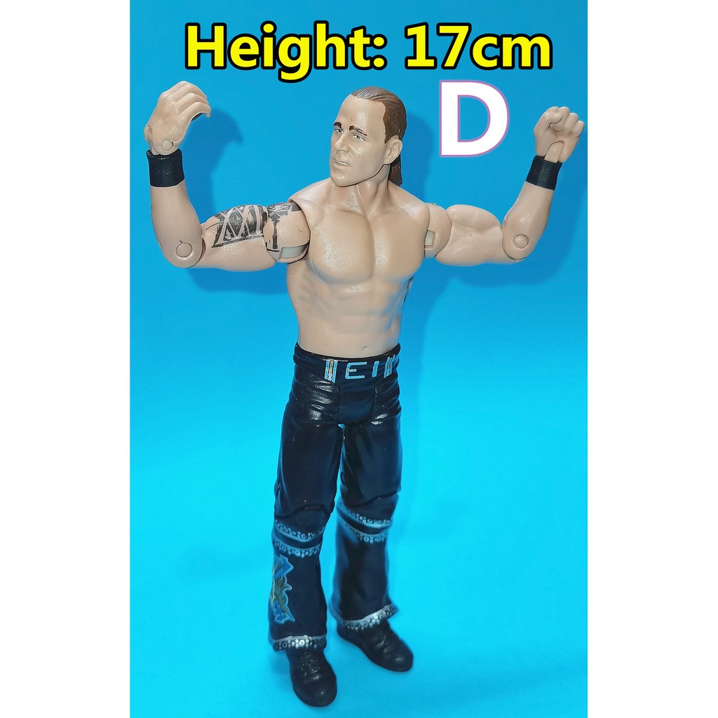 WWE Tyrus/ shawn michaels / warrior action figure ( J Store ) | Shopee ...