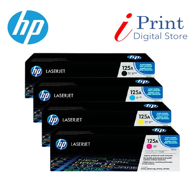 HP CB540A / CB541 / CB542 / CB543 TONER CARTRIDGE [100%N ORIGINAL ...