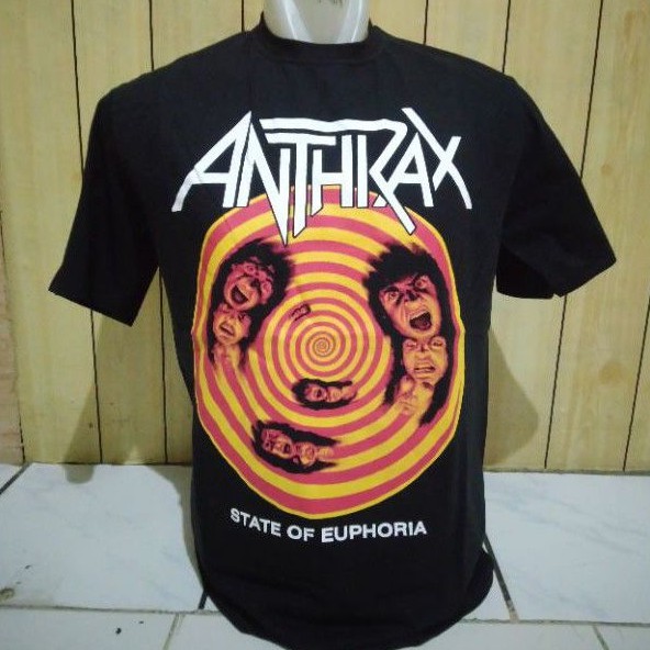 Anthrax band T-Shirt | Shopee Malaysia