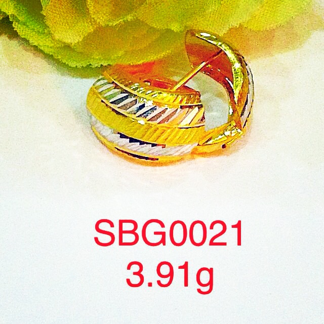 🔥SUBANG EMAS/GOLD 916🔥3.91g & 3.98g🔥 | Shopee Malaysia