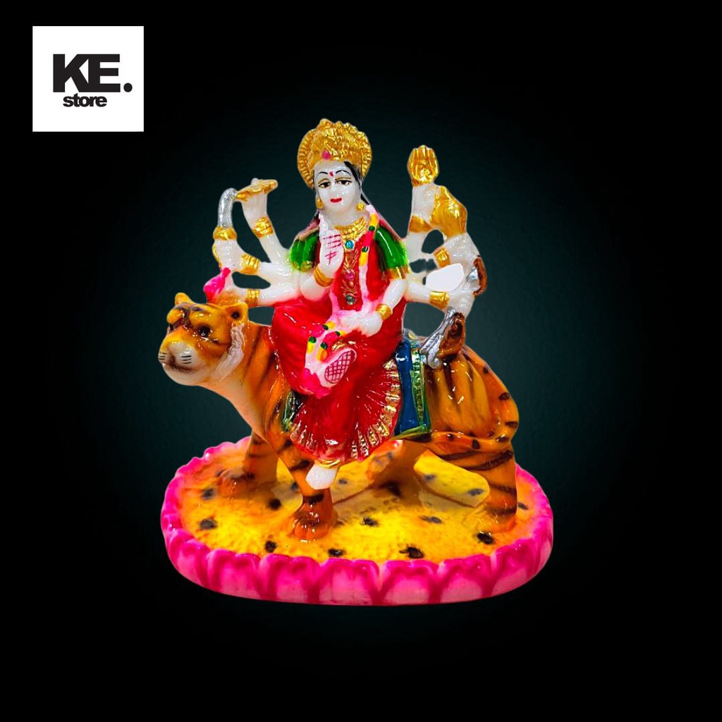 Durgaiamman Statue Medium/Hindu Goddess of Devi Karumariamman Statue ...