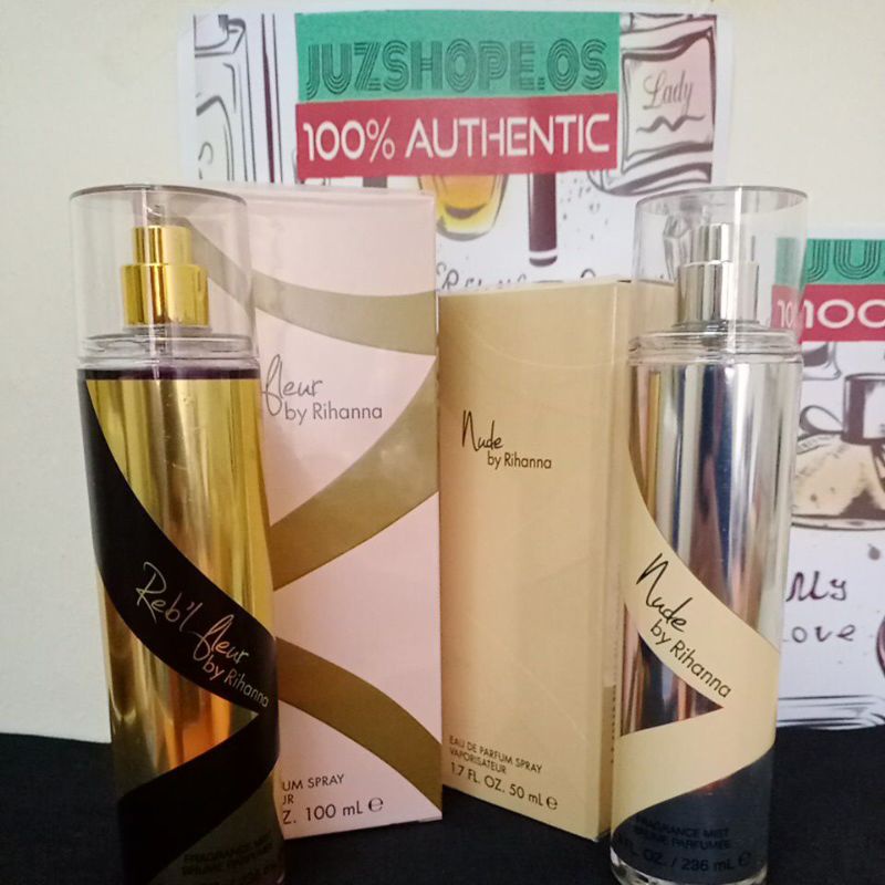 [💯% AUTHENTIC PERFUME] 🎁NUDE & REB'L FLEUR BY RIHANNA PERFUME & MIST 🎁 ...