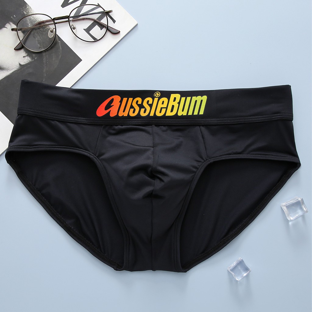 Men's briefs milk silk stretch pouch close-fitting comfort aussiebum, U ...