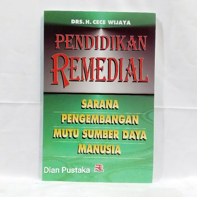 Original REMEDIAL Education Book Means Of Human Resource Quality ...