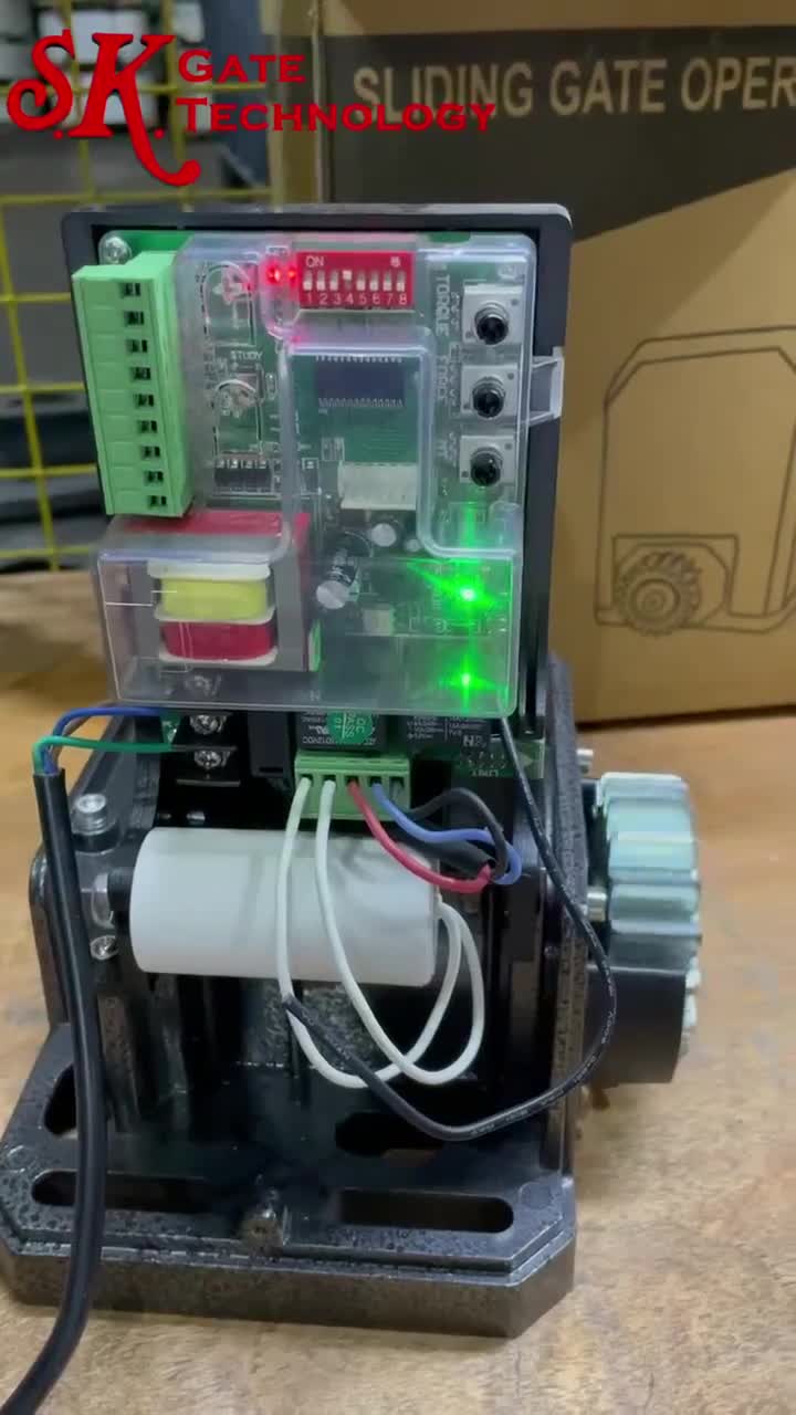 AC SLIDING AUTO GATE MOTOR 600Kg Built-in Gate Motor Complete Set ...