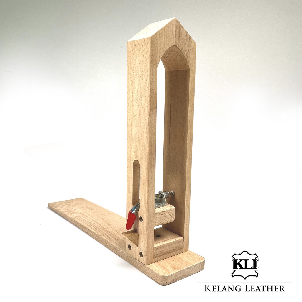 Leather Craft Solid Wood Stitching Pony Hand Sew Lacing Sewing Saddle ...