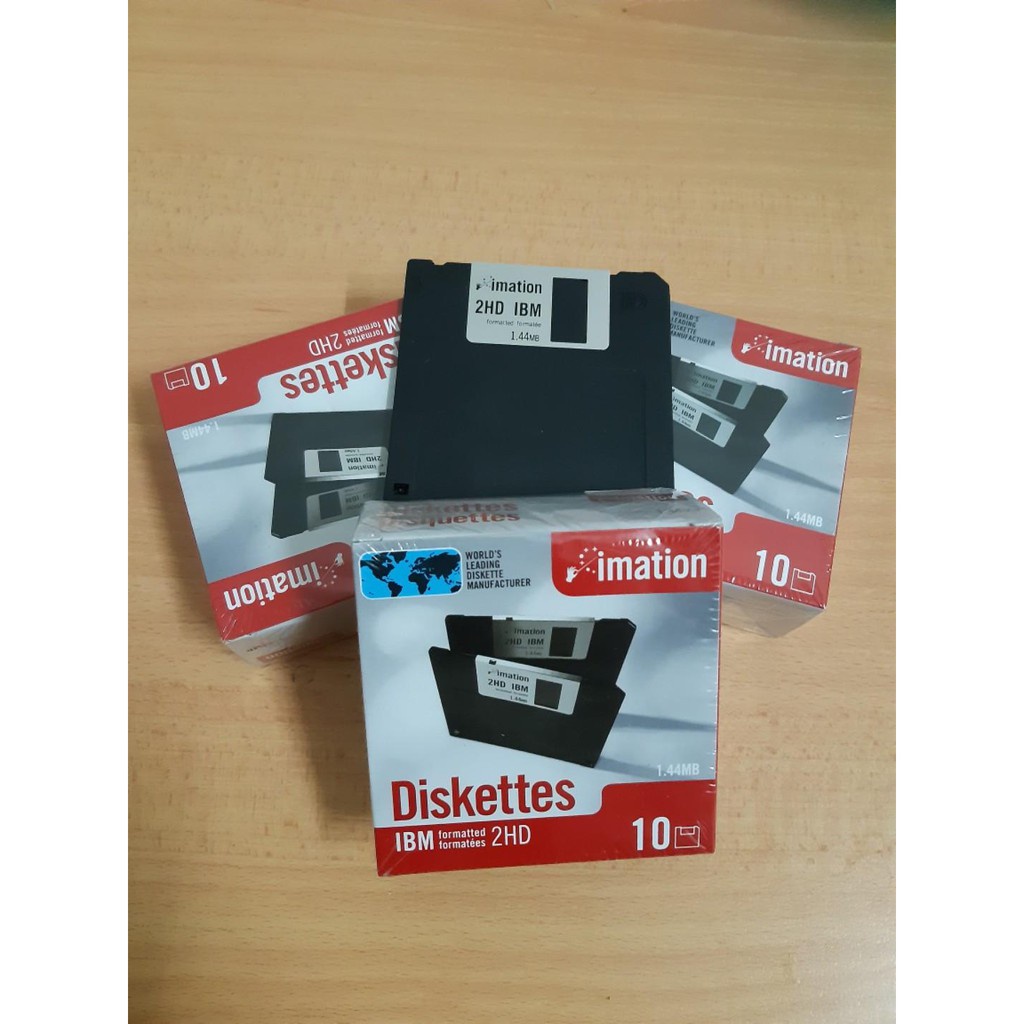 IMATION DISKETTE 1.44MB (formatted) 1 Piece ORIGINAL | Shopee Malaysia
