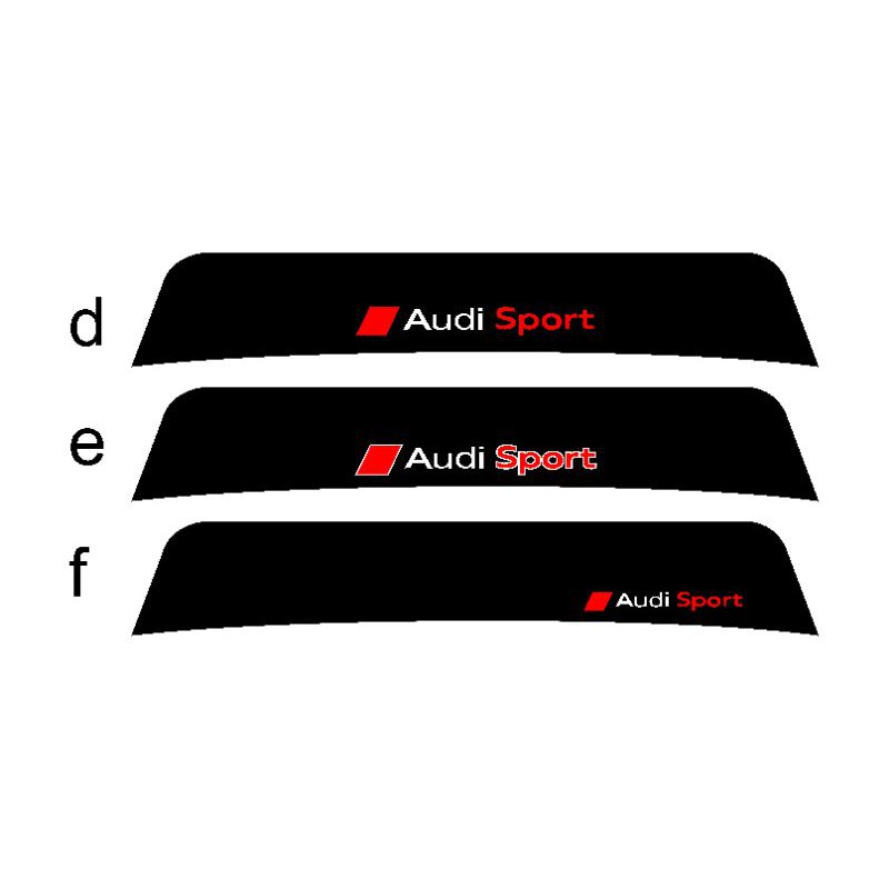 💥 Audi Sport CAR WINDSHIELD STICKER | Shopee Malaysia