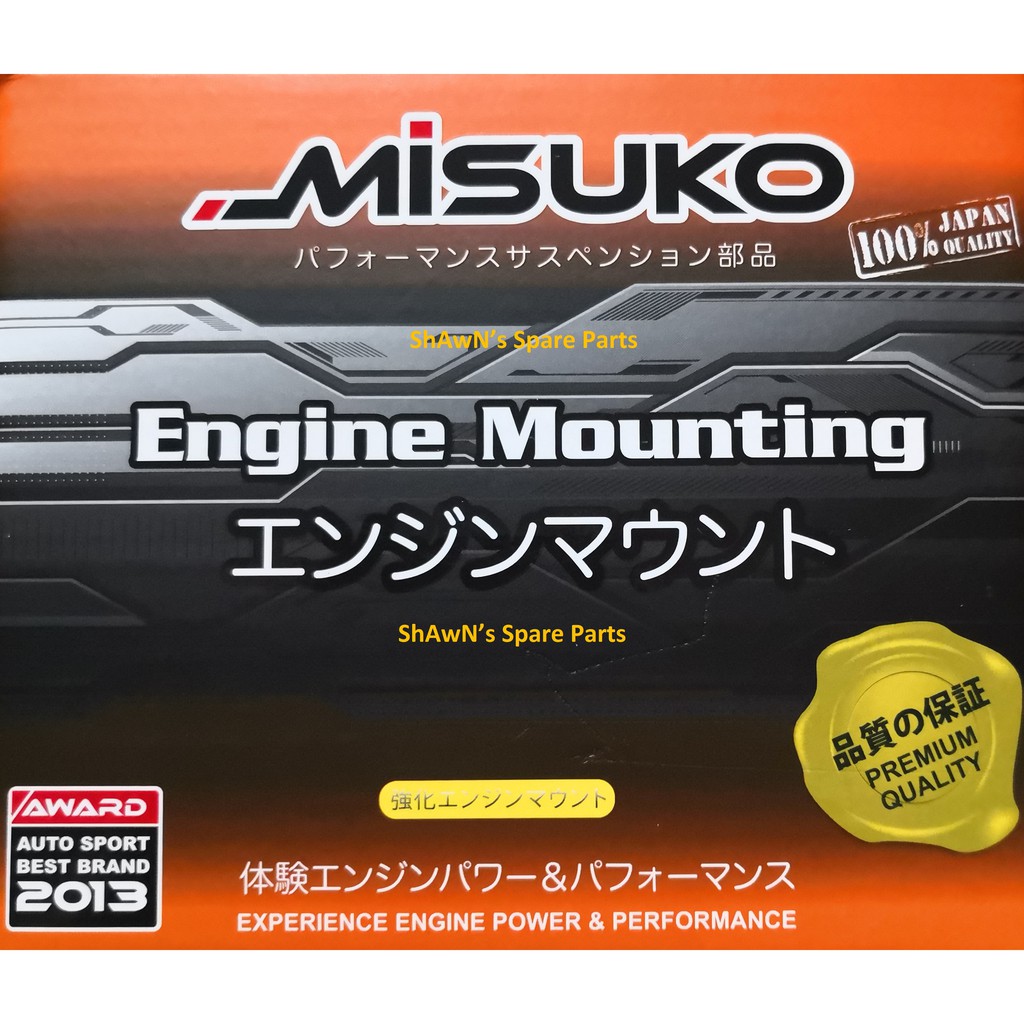 MISUKO Engine Mounting Toyota Vios NCP42 1.5 2002-2007 ( AUTO ) > 3 ...