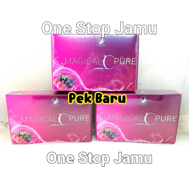 Magical C Pure 🍇 Vitamin C 🍇 Ready Stock 🍇 Original (15 sachet x 2 gram ...